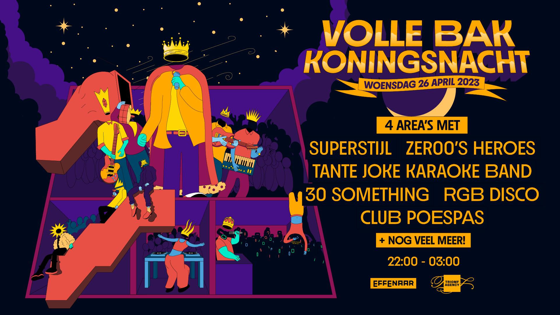 Volle Bak: Koningsnacht - Effenaar